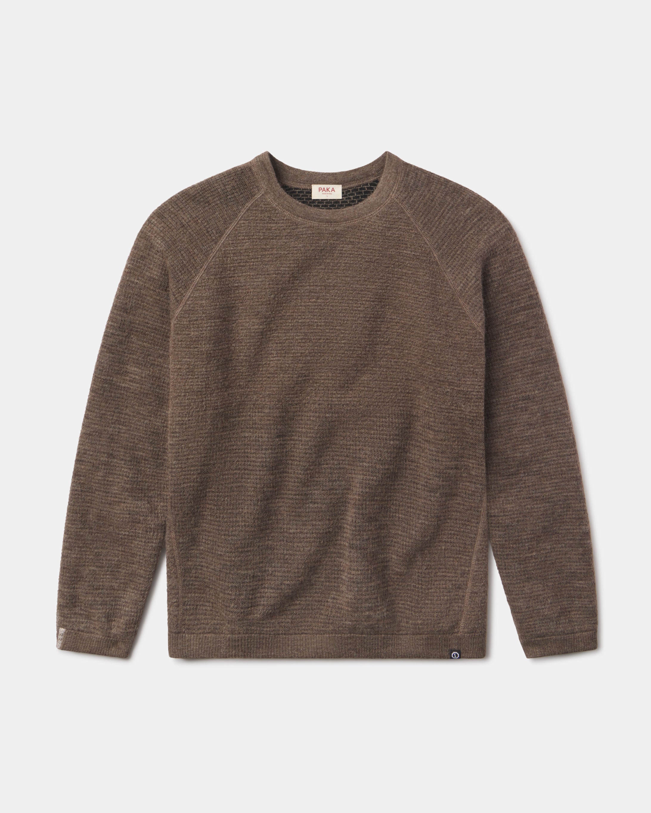 Men's Mountain Crew – Alpaca-Wool Hiking Sweater – PAKA®