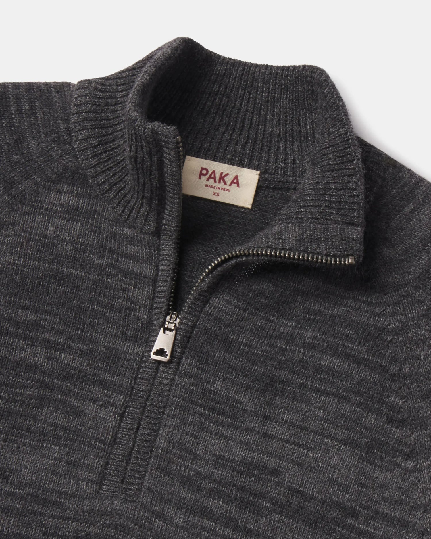 The Quarter Zip – Alpaca Wool Quarter Zip Sweater – PAKA®
