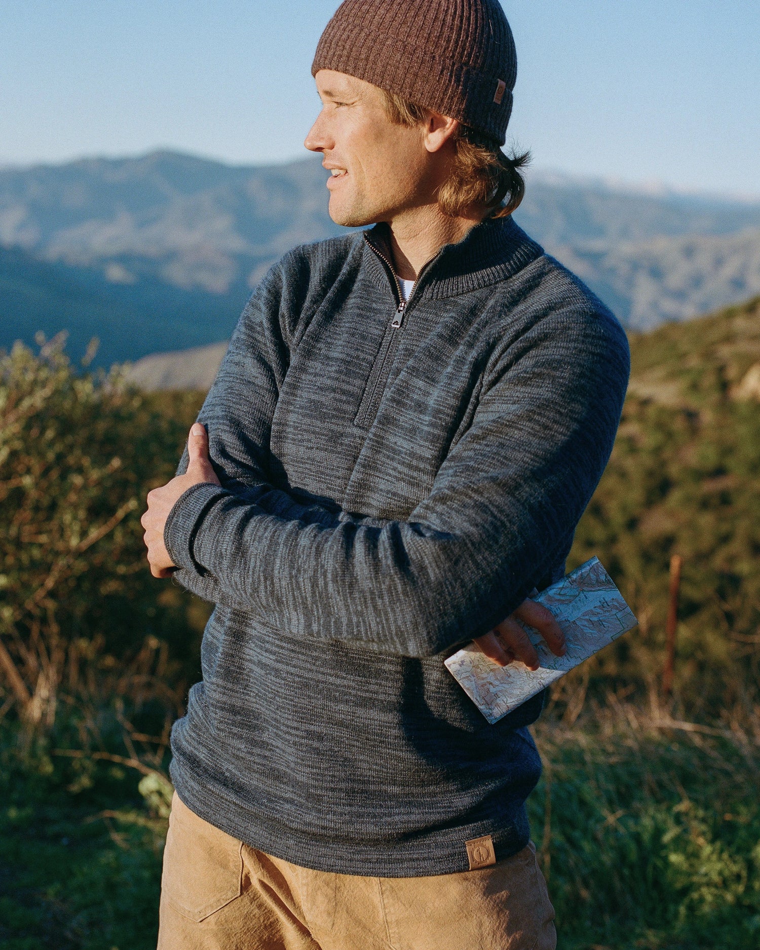 The Quarter Zip – Alpaca Wool Quarter Zip Sweater – PAKA®
