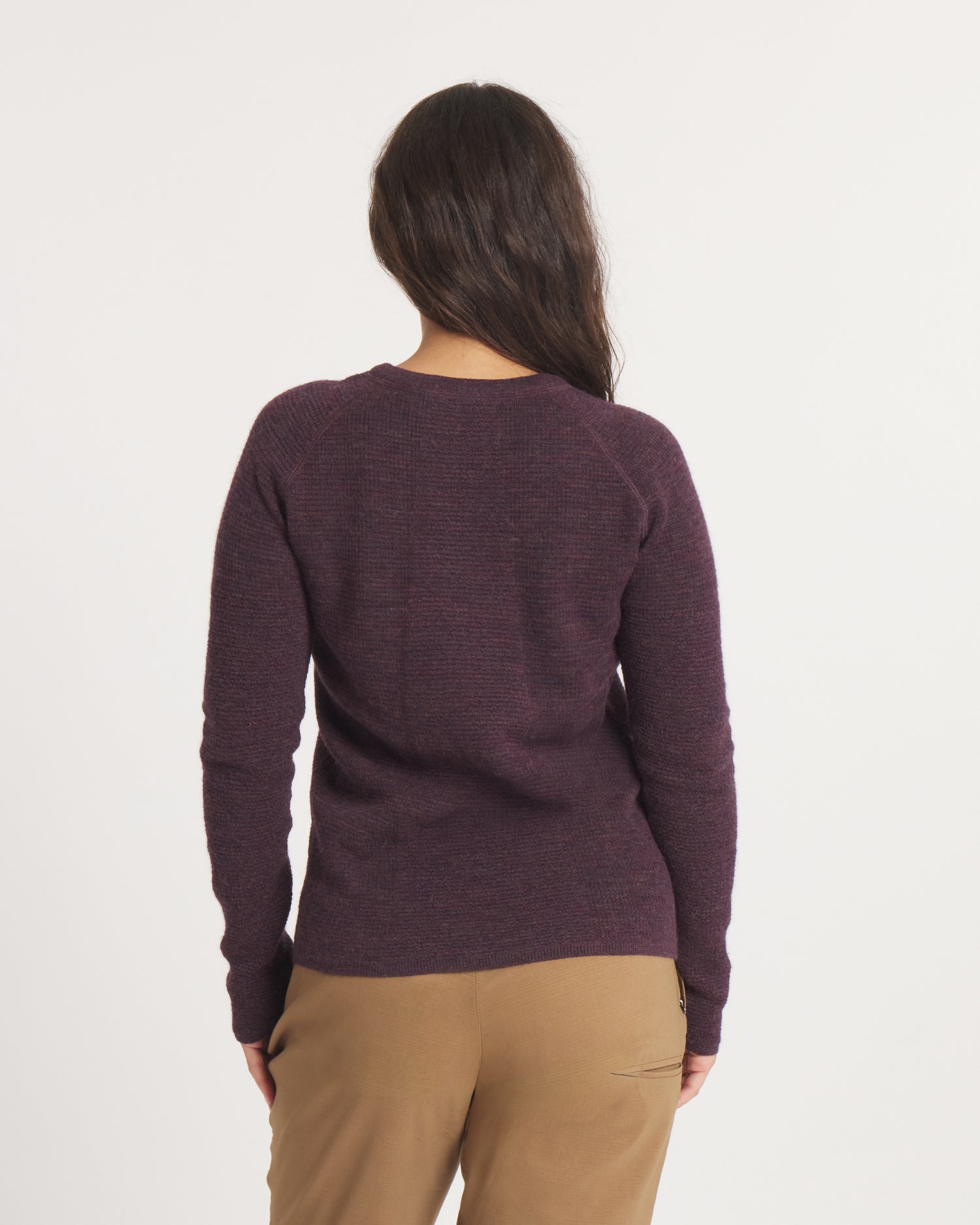 Women's Mountain Crew – Alpaca-Wool Hiking Sweater – PAKA®
